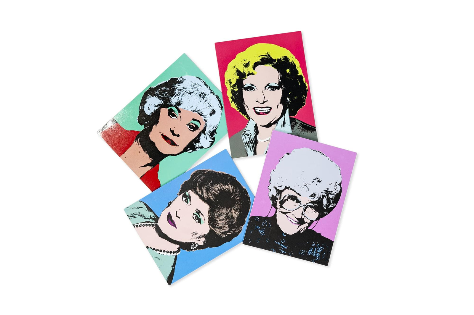 The Golden Girls 3 x 4 Inch Warhol Magnets | Set of 4 | Free Shipping