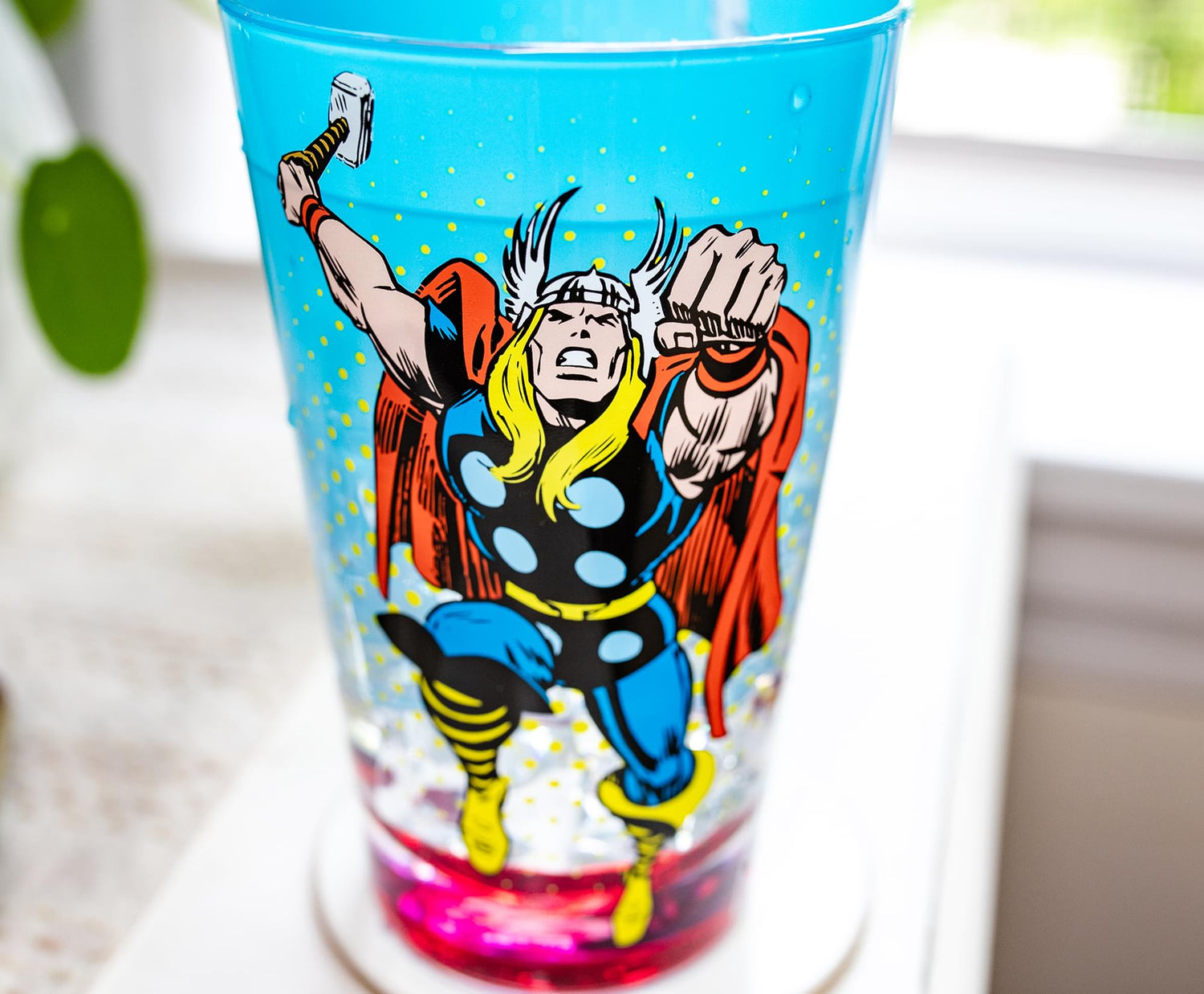 Marvel Retro Thor 16oz Shatter-Proof Acrylic Cup | Free Shipping