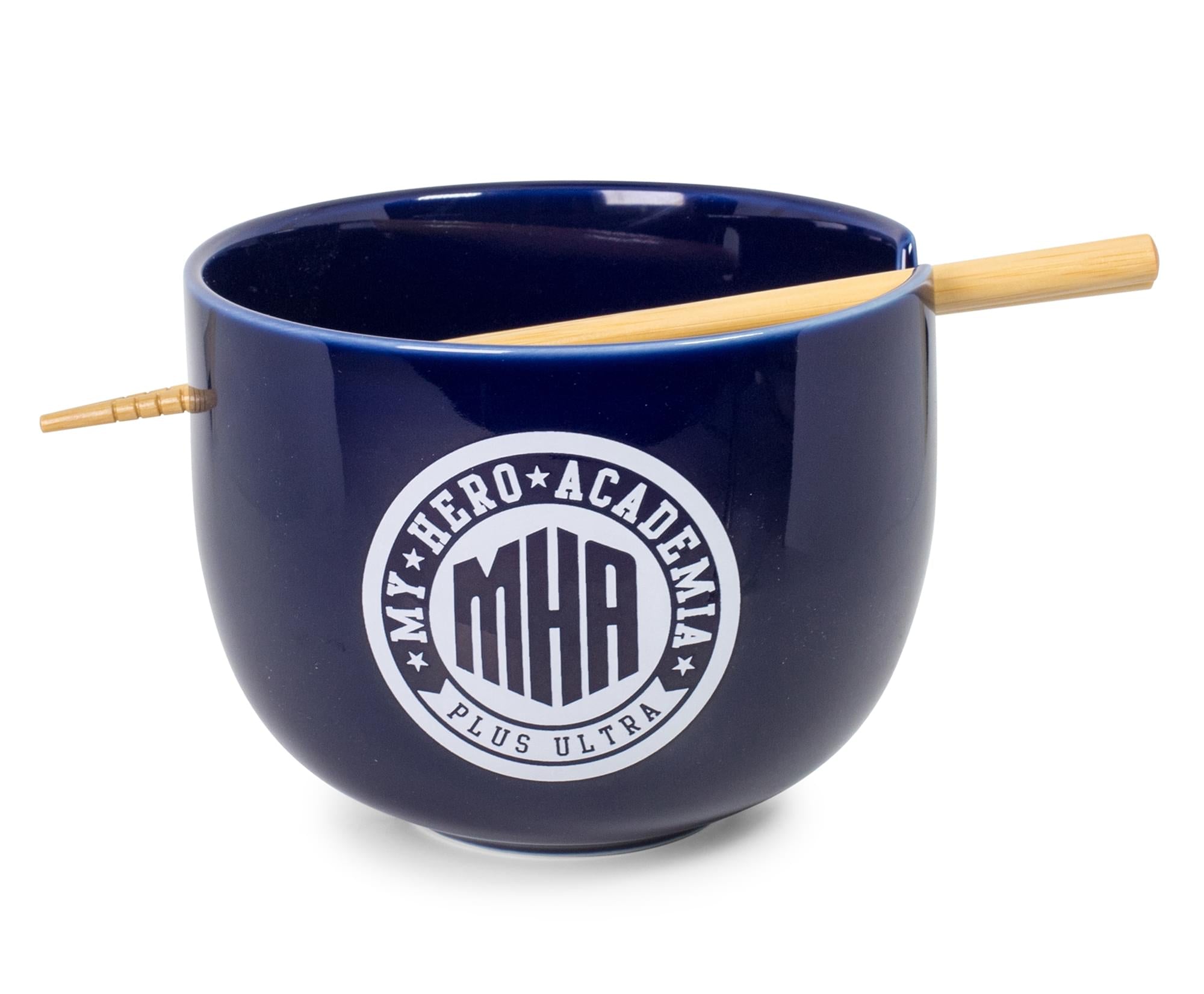 My Hero Academia UA Ramen Bowl w/ Chopsticks | Free Shipping