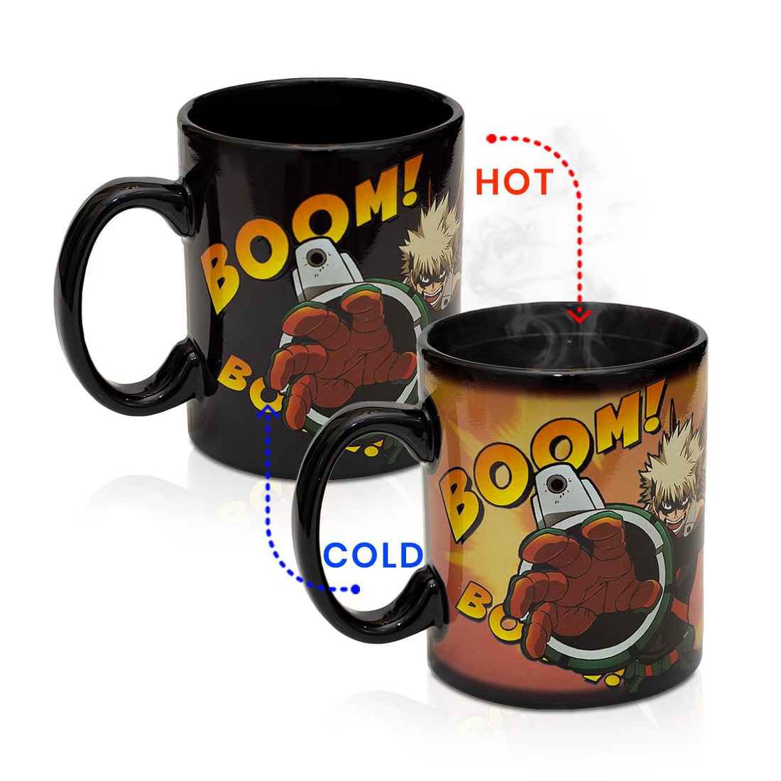 My Hero Academia Katsuki Bakugo 16oz Heat Changing Mug | Free Shipping