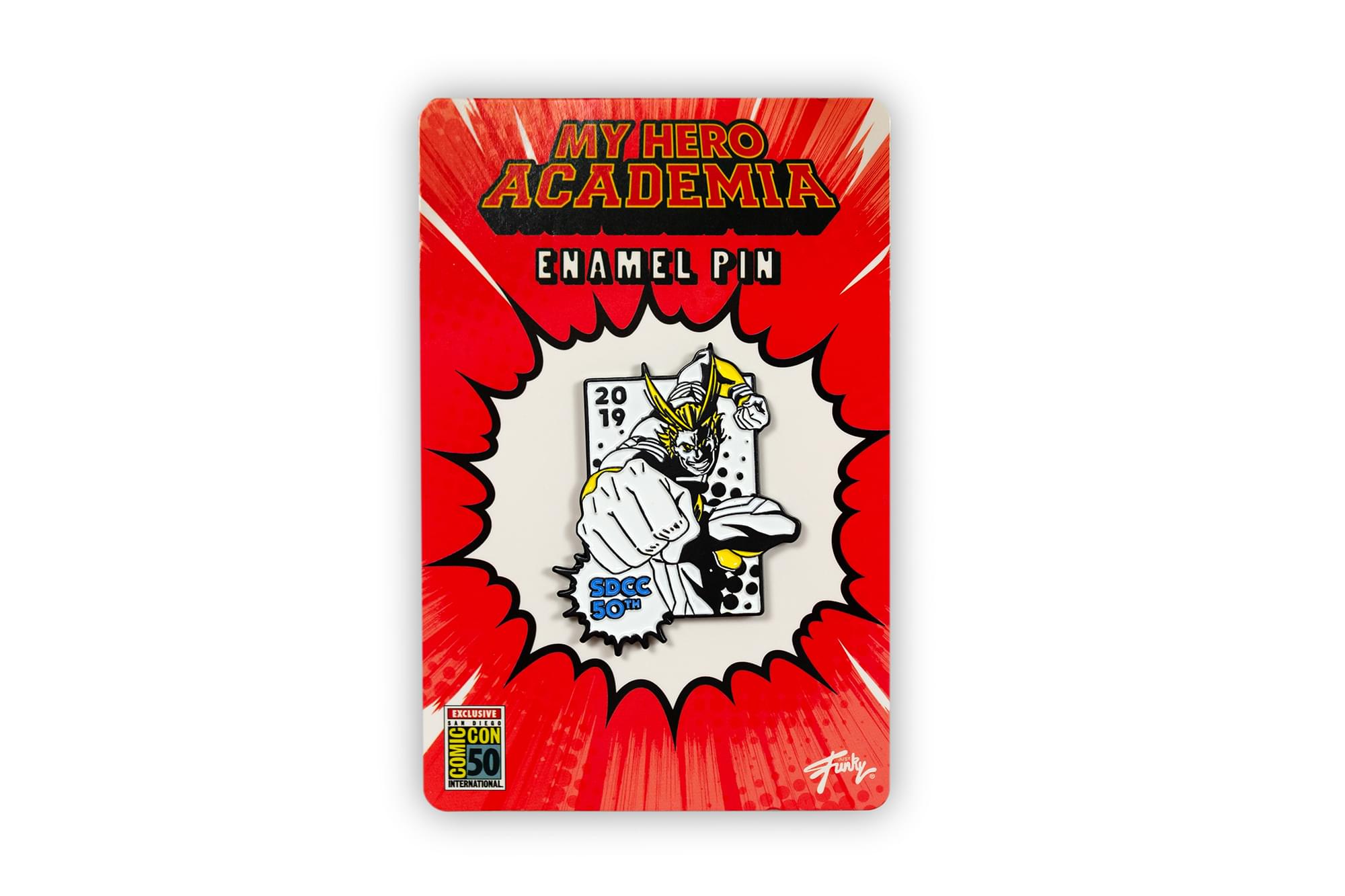 My Hero Academia All Might SDCC 2019 Exclusive Enamel Pin | Free Shipp