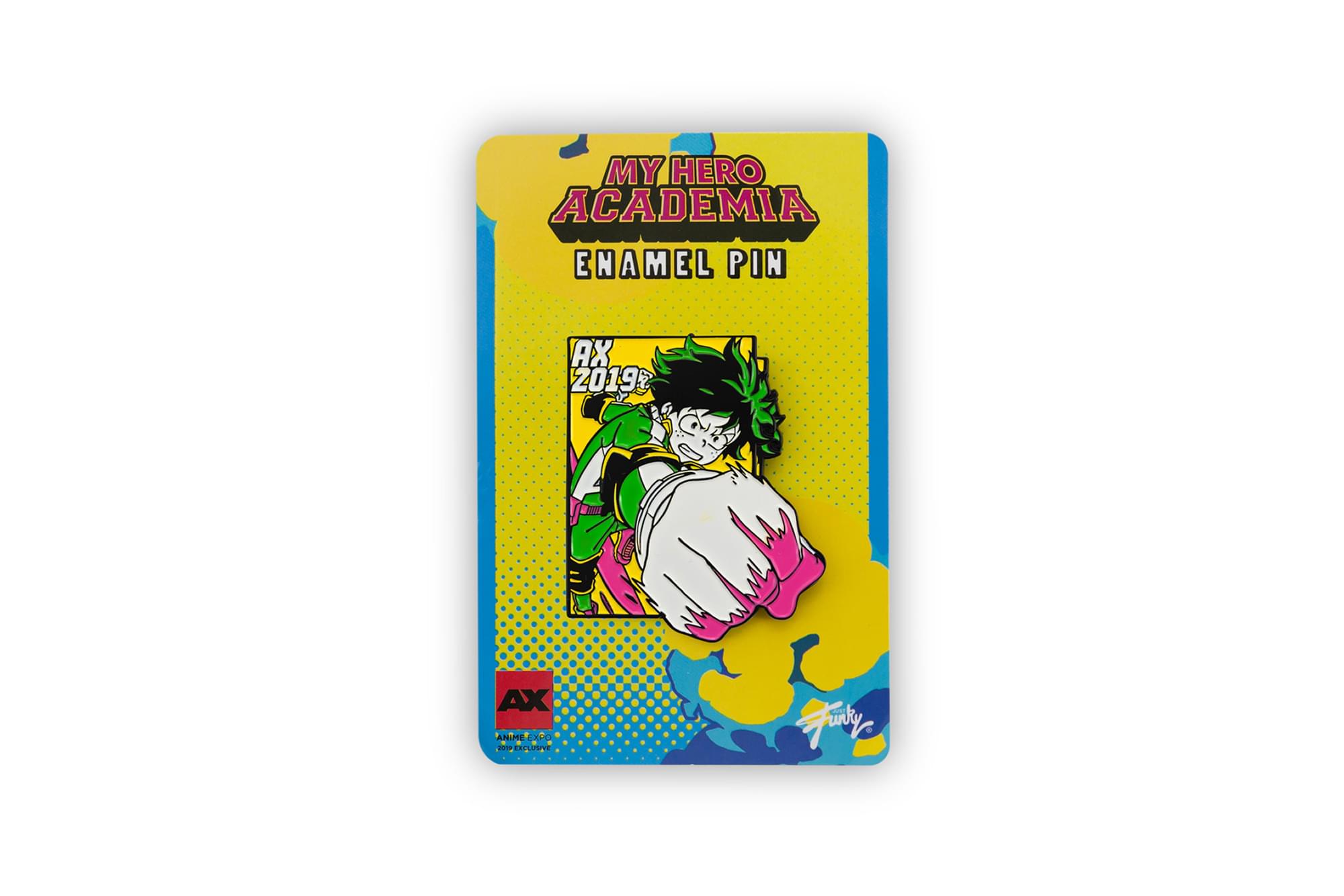 My Hero Academia Izuku Midoriya Exclusive 2 Inch Enamel Pin | Free Shi