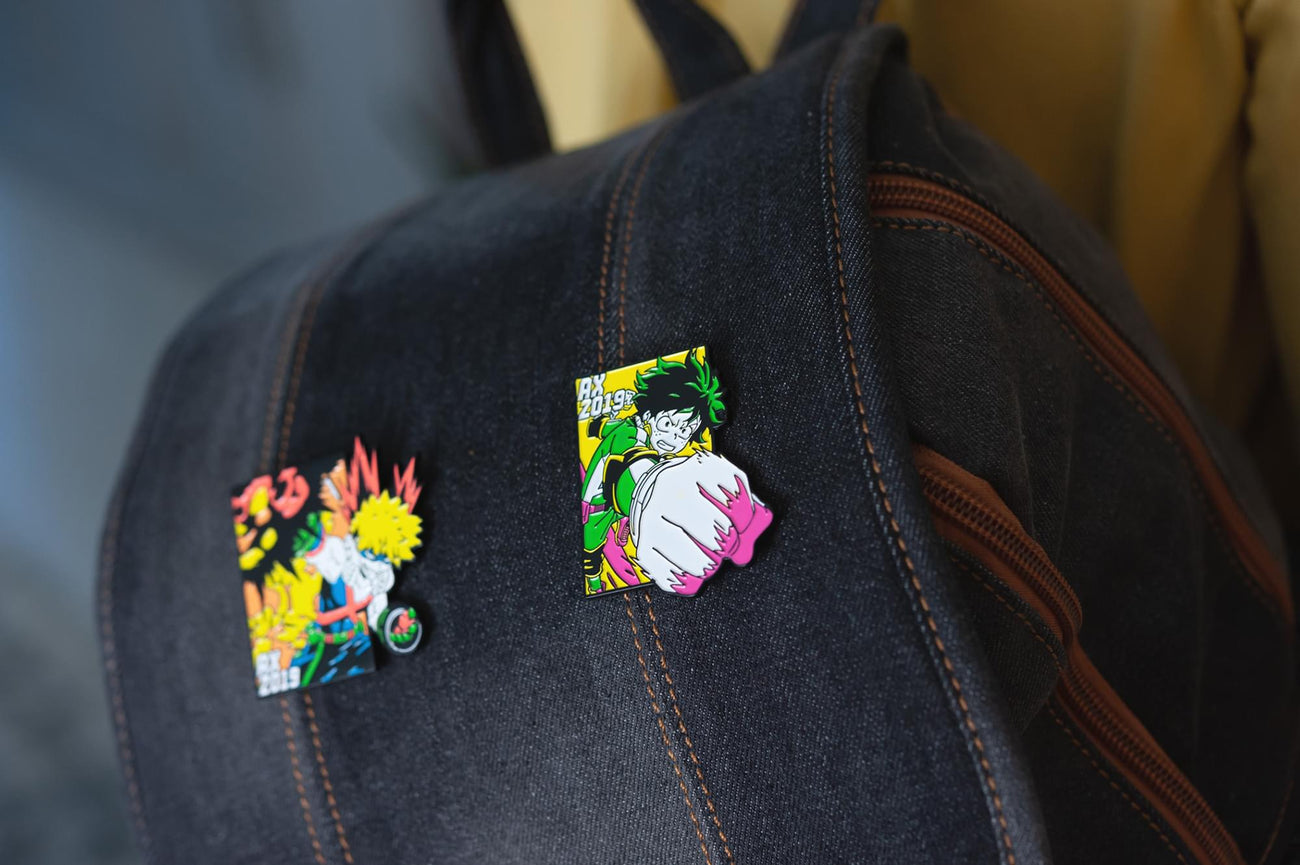My Hero Academia Izuku Midoriya Exclusive 2 Inch Enamel Pin | Free Shi