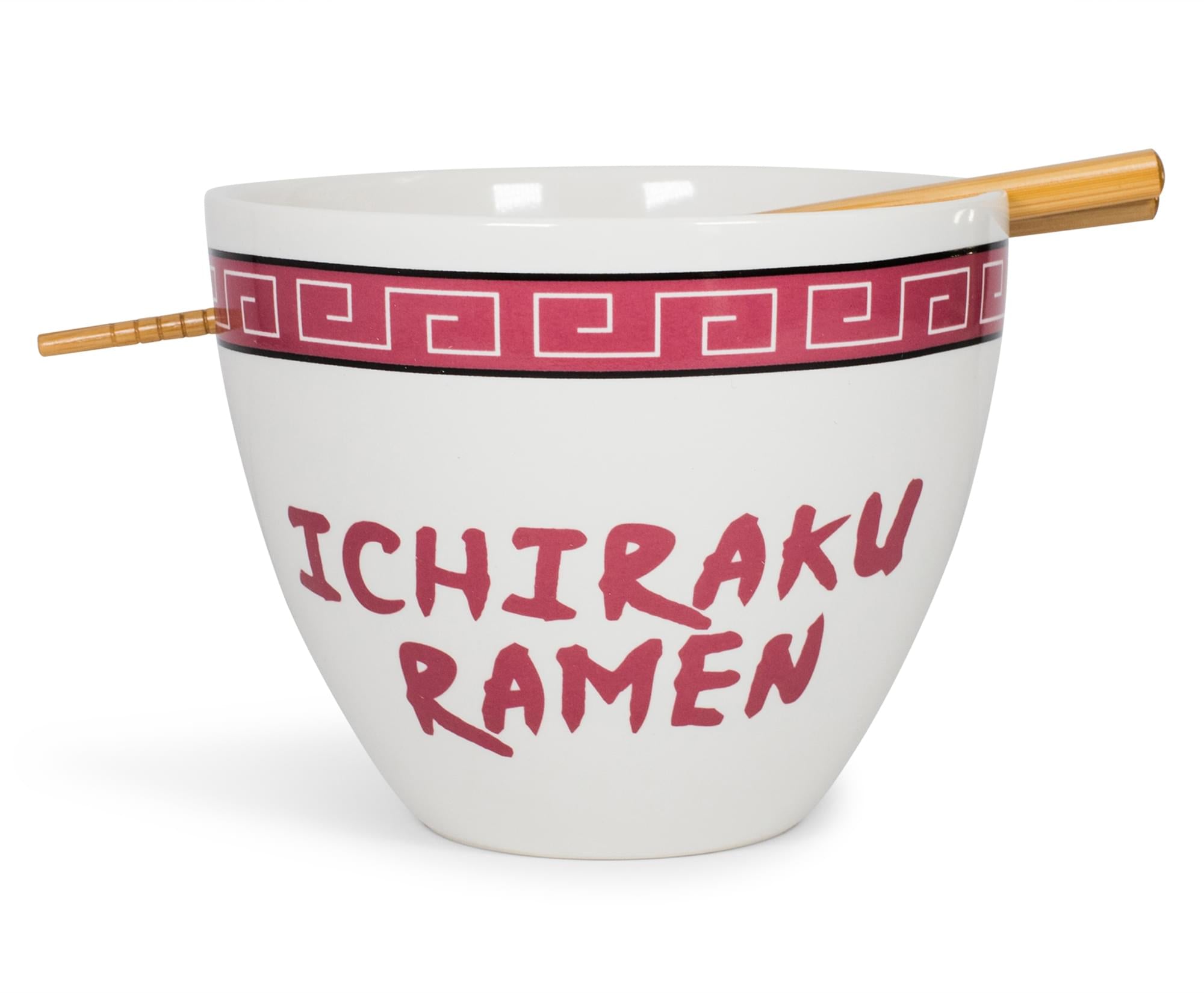 Naruto 16oz Ceramic Ramen Bowl with Chopsticks | Free Shipping