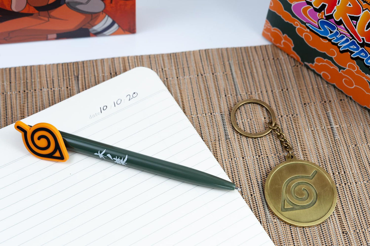 Naruto Shippuden Konoha Collectors Looksee Box | Includes 5 Themed Col