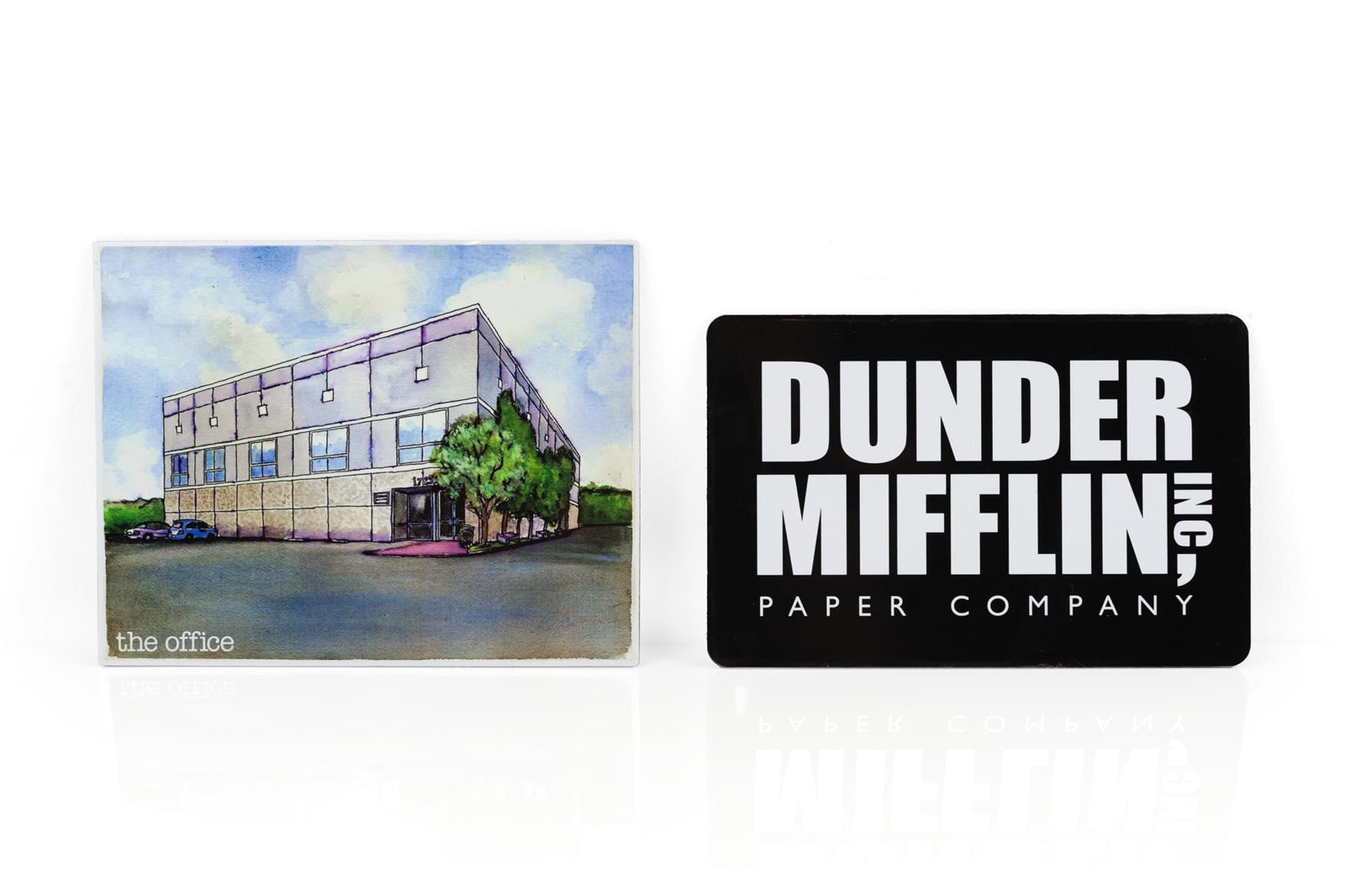 The Office 4 x 3 Inch Flat Magnet Set | Set of 4 | Free Shipping