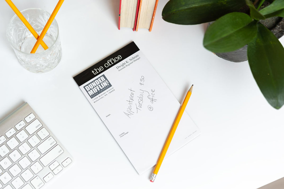 The Office Dear Future Dwight 5x8 Inch 50 Sheet Notepad | Free Shippin