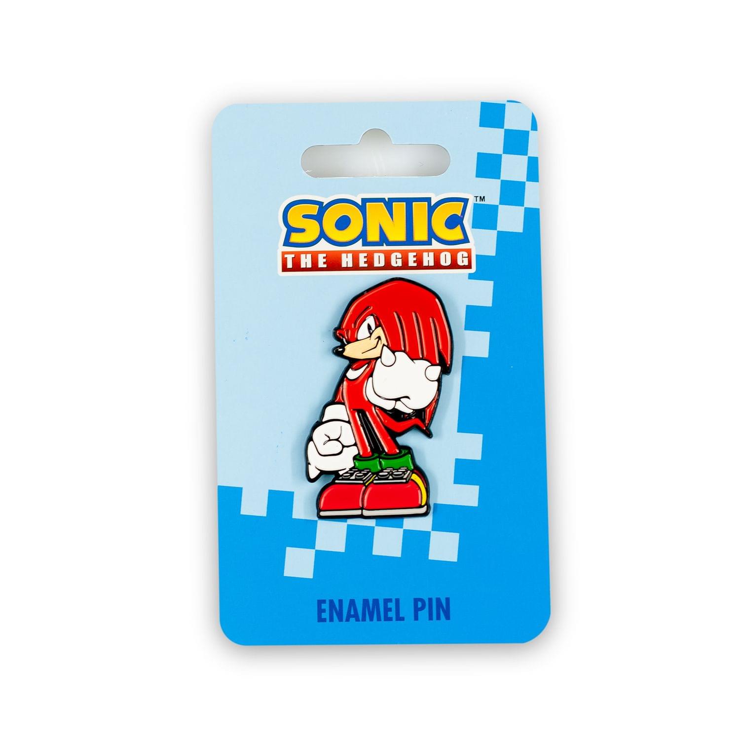 Sonic The Hedgehog Knuckles Enamel Collector Pin Free Shipping
