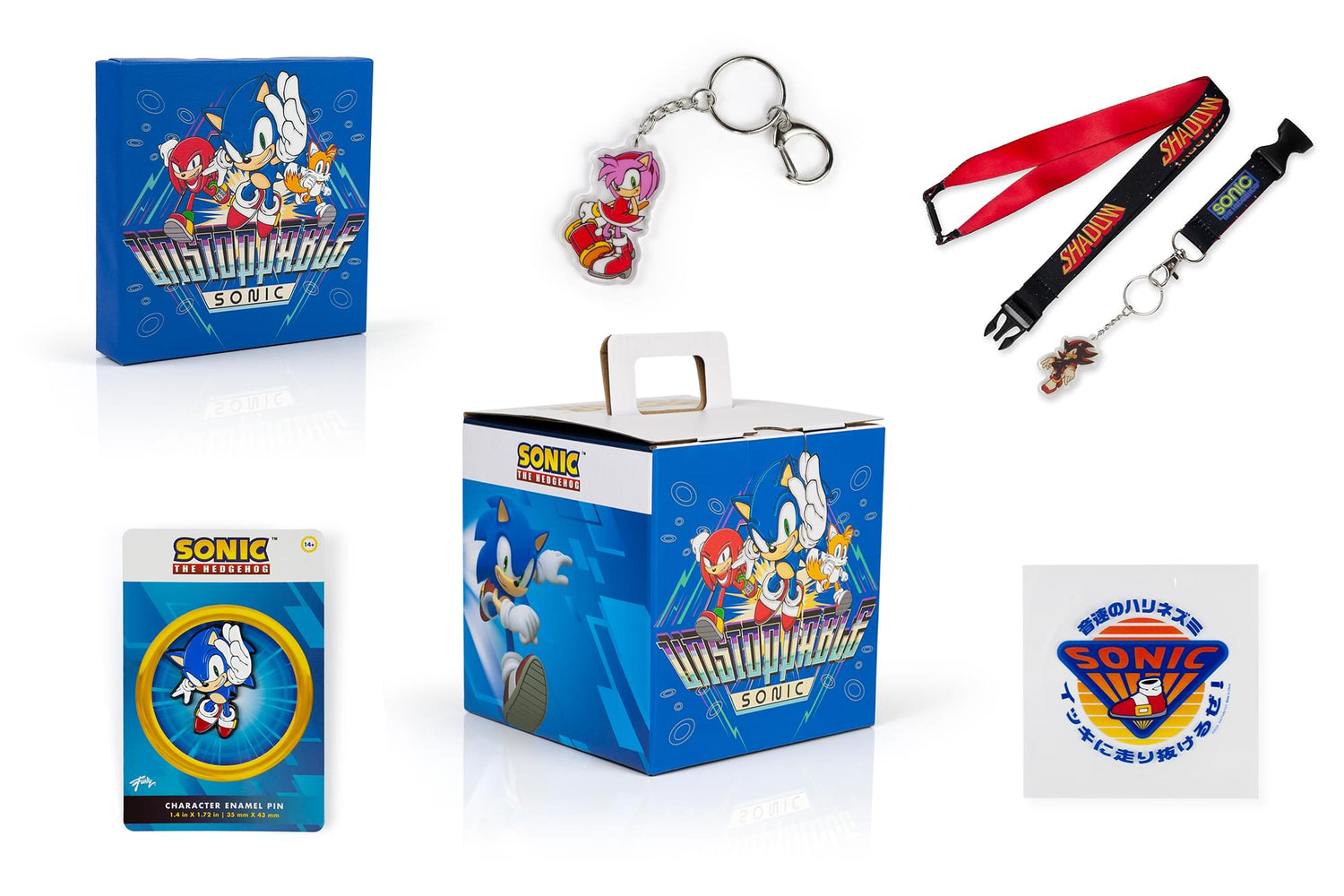 Sonic Retro Arcade Collectors Box | 5 Themed Collectibles | Free Shipp