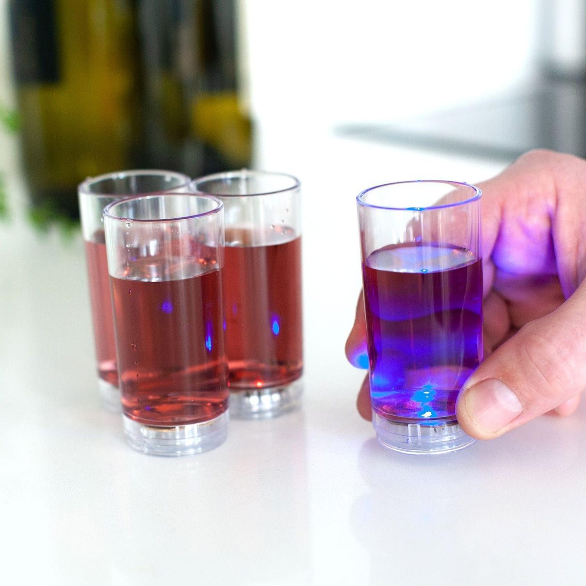 LED Shot Glass 4-Pack | Free Shipping