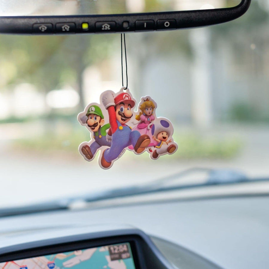 Super Mario Group Air Freshener | Free Shipping