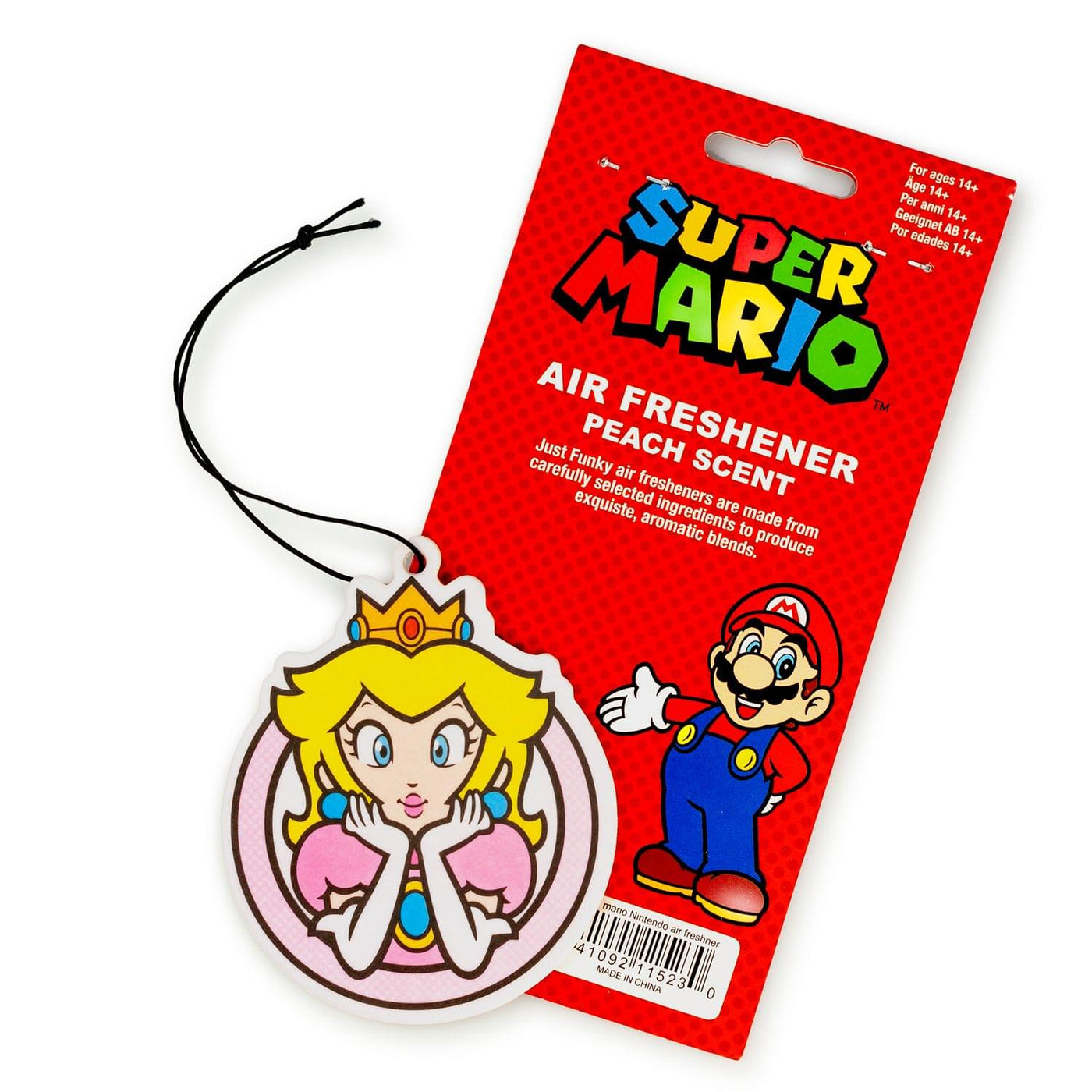 Nintendo - Super Mario Air Freshener - Princess Peach | Free Shipping