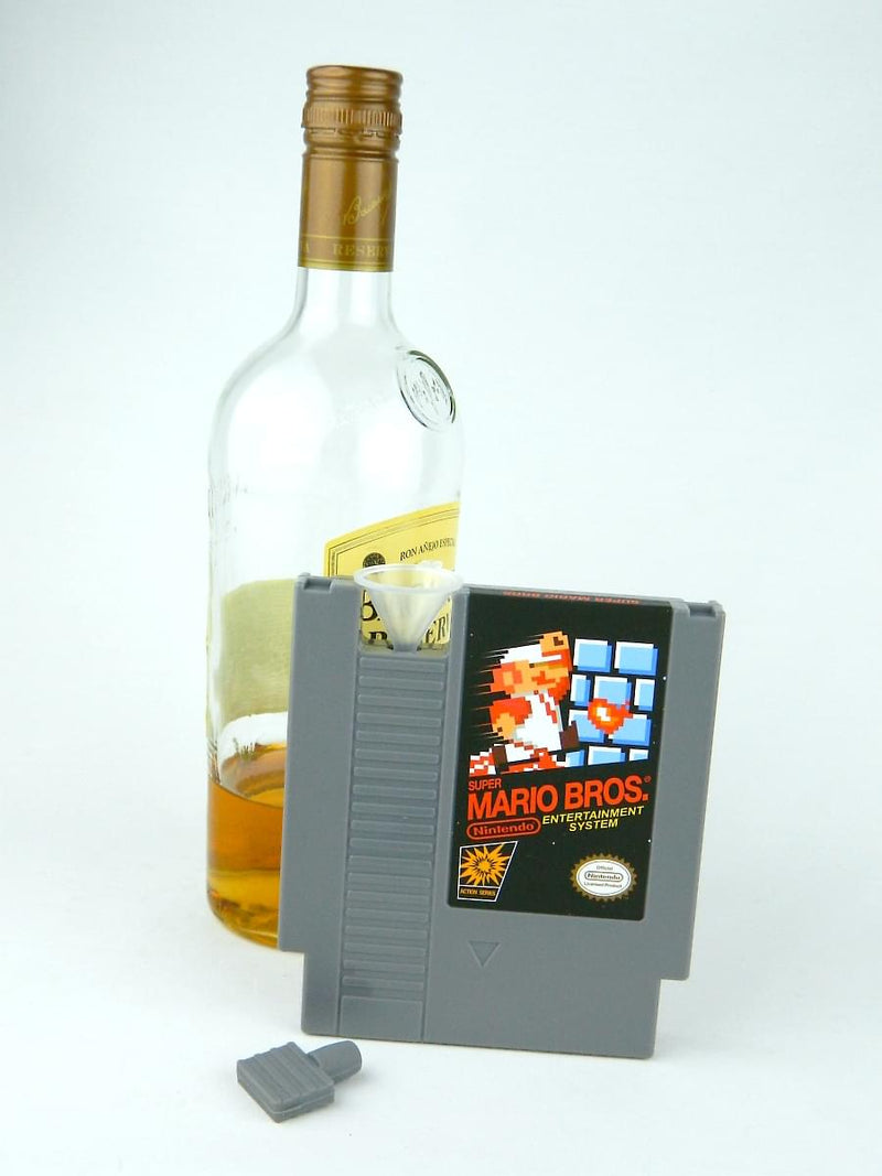 Super Mario Bros. 5 ounce NES Cartridge Flask | Free Shipping