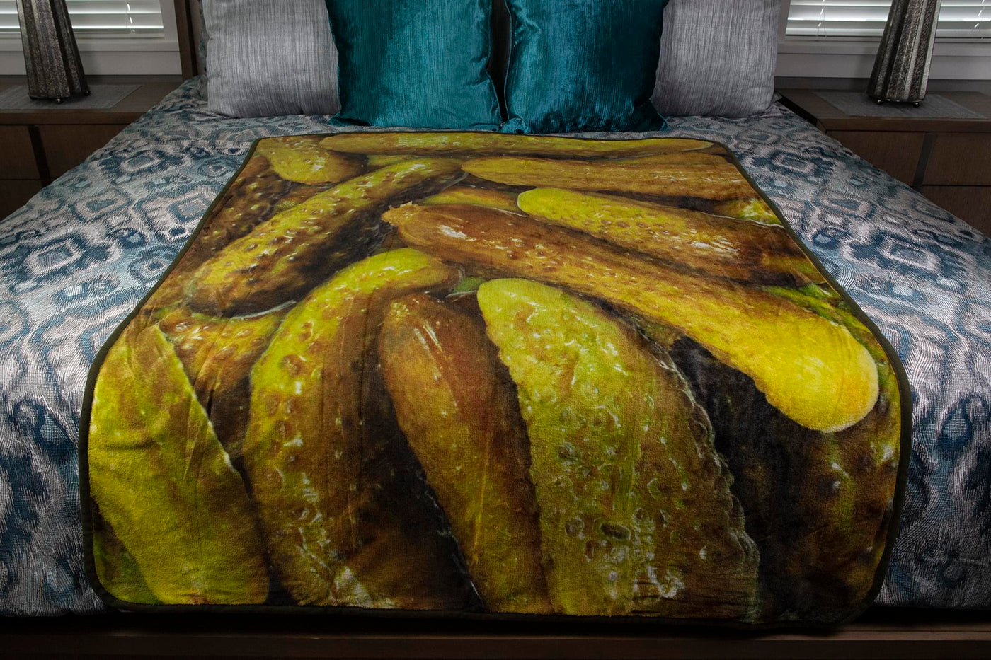 Pickles 45x60 Inch Fleece Throw Blanket | Free Shipping