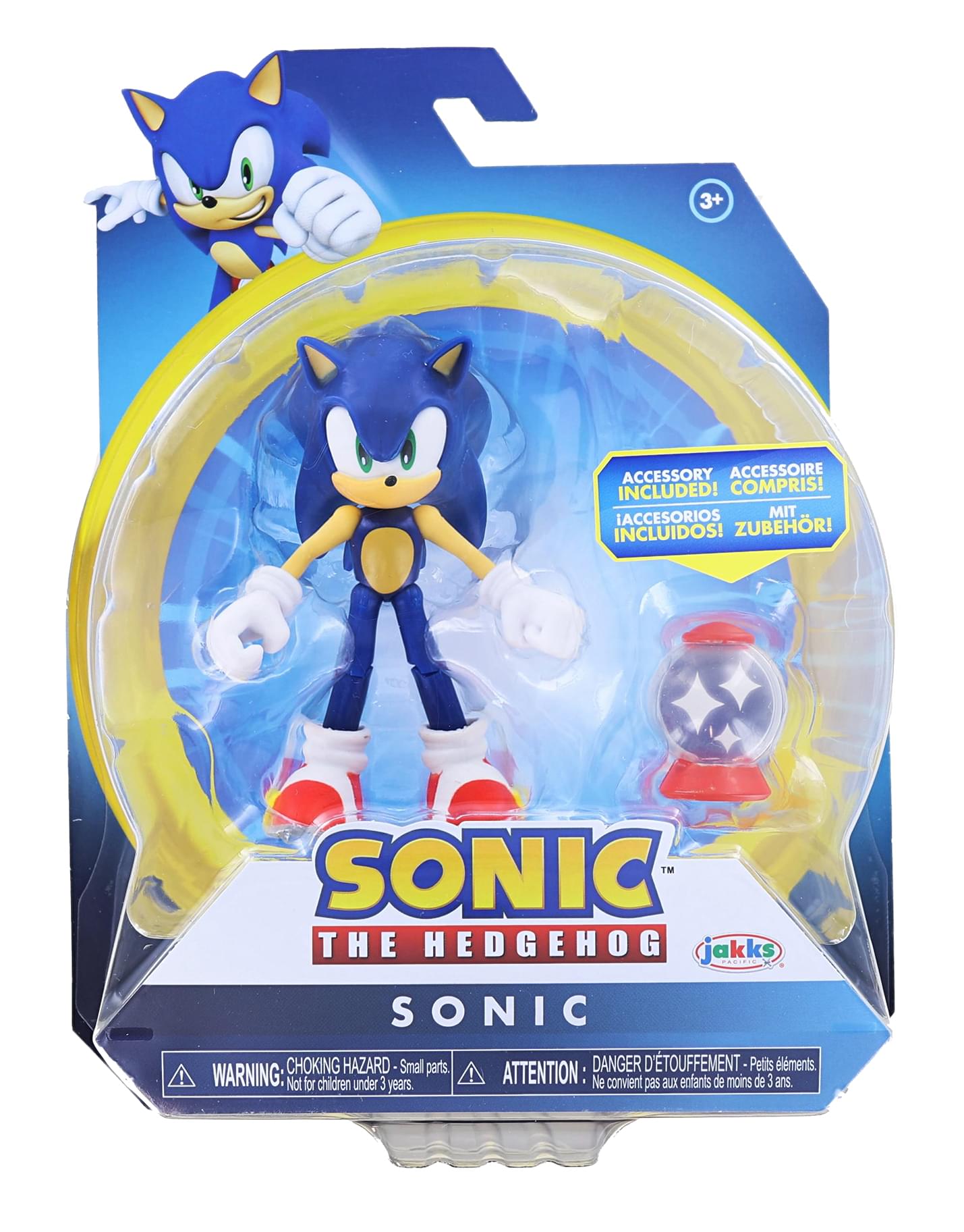 Sonic the Hedgehog 4 Inch Figure | Sonic w/ Box | Free Shipping