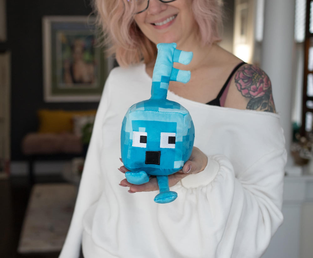 Minecraft Dungeons 7 Inch Diamond Key Golem Plush | Free Shipping