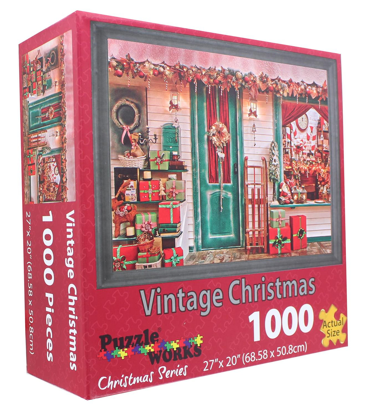Vintage Christmas 1000 Piece Jigsaw Puzzle | Free Shipping