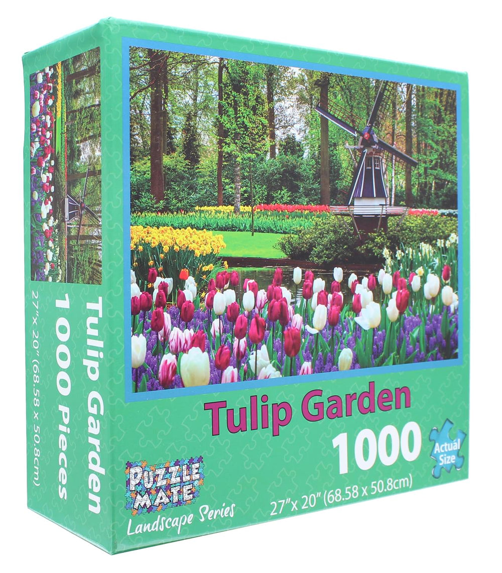 Tulip Garden 1000 Piece Jigsaw Puzzle | Free Shipping