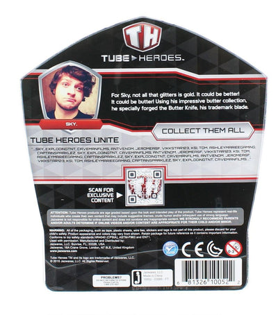 Tube Heroes 3" Action Figure Sky with Accessory | Free Shipping