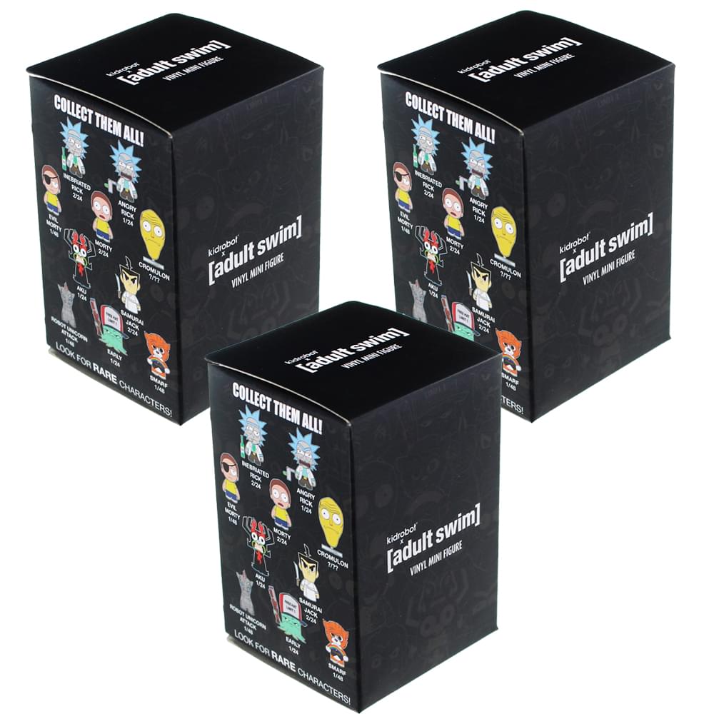 Adult Swim Blind Box Mini Figure, Lot of 3 | Free Shipping