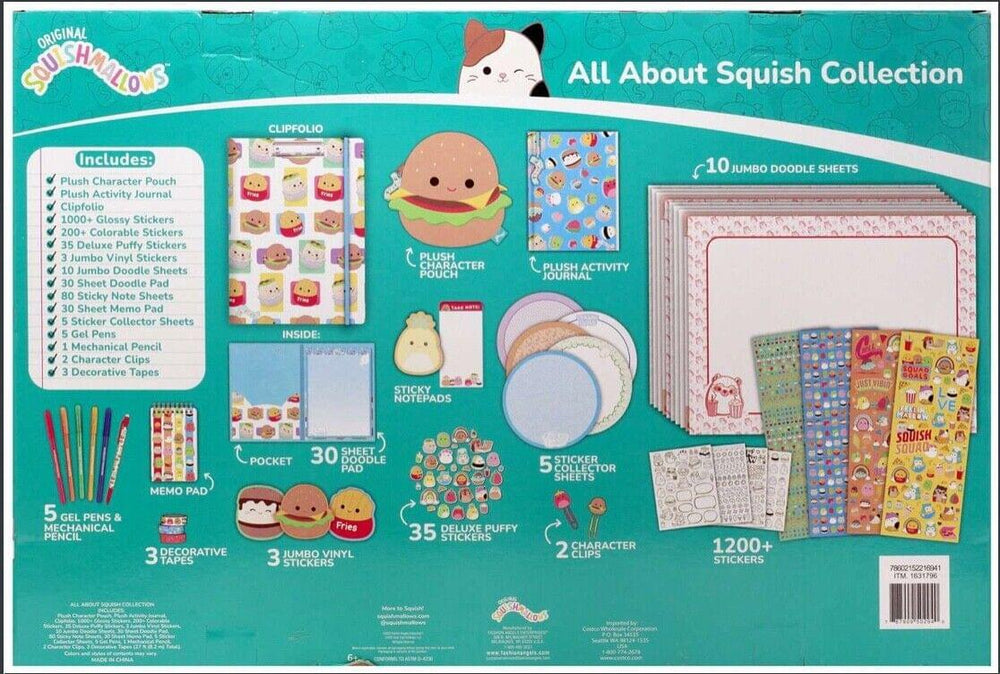 Squishmallow Stationery Super Set | Food | Free Shipping
