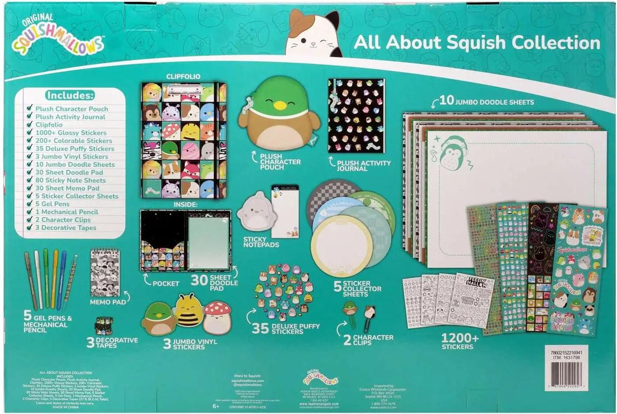 Squishmallow Stationery Super Set | Duck | Free Shipping