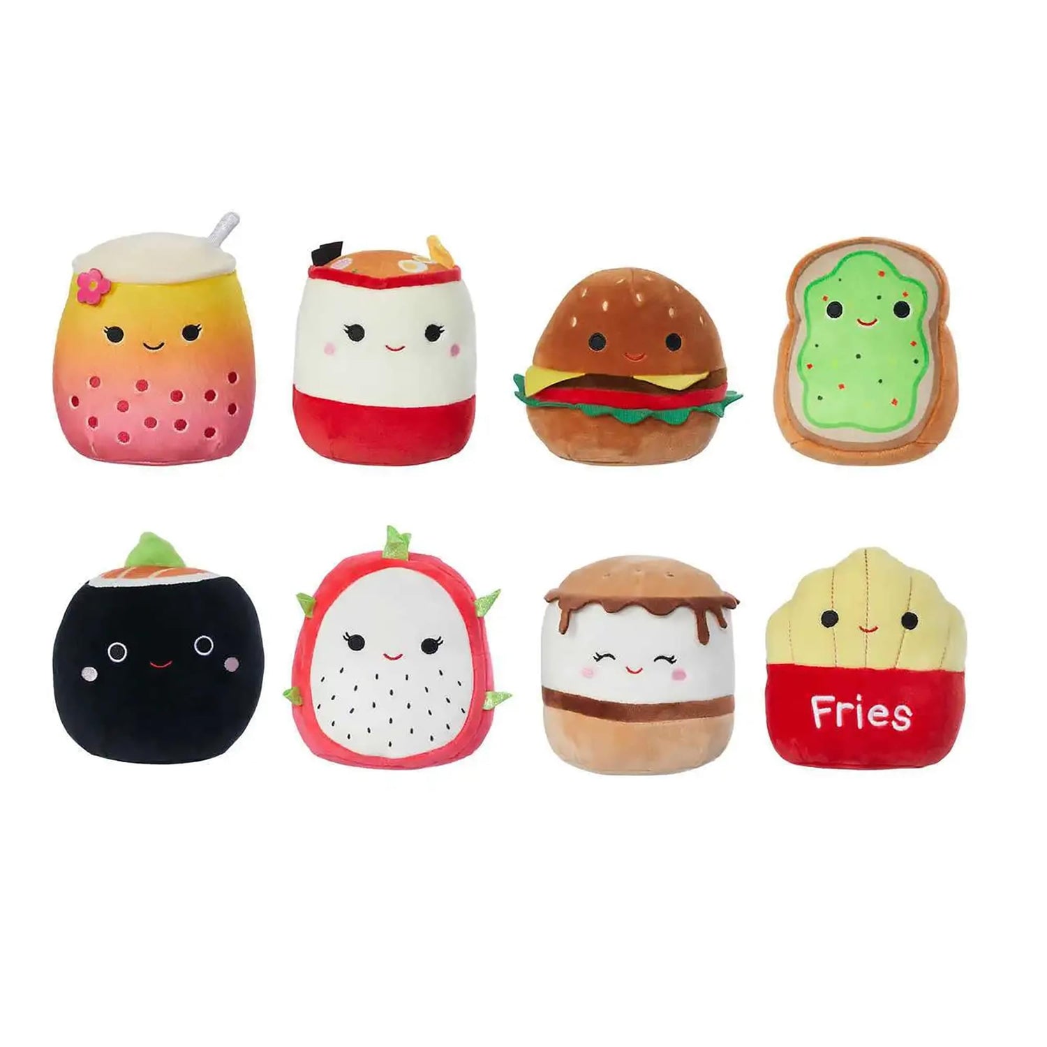 Squishmallows 5" Mini 8 Pack | Food #2 | Free Shipping