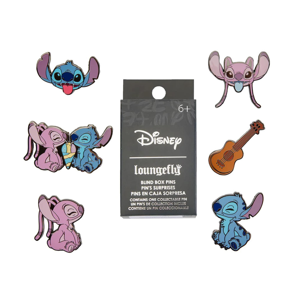 Disney Stitch and Angel Blind Box Enamel Pin | Single Pin | Free Shipp