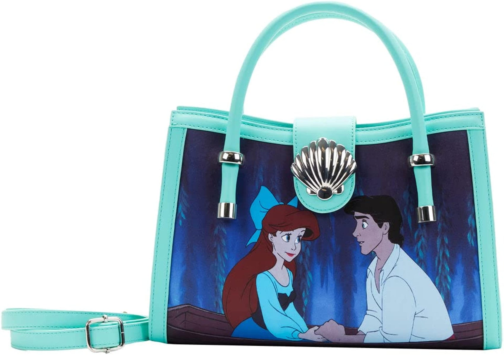 Little Mermaid Princess Scenes Crossbody Bag | Free Shipping