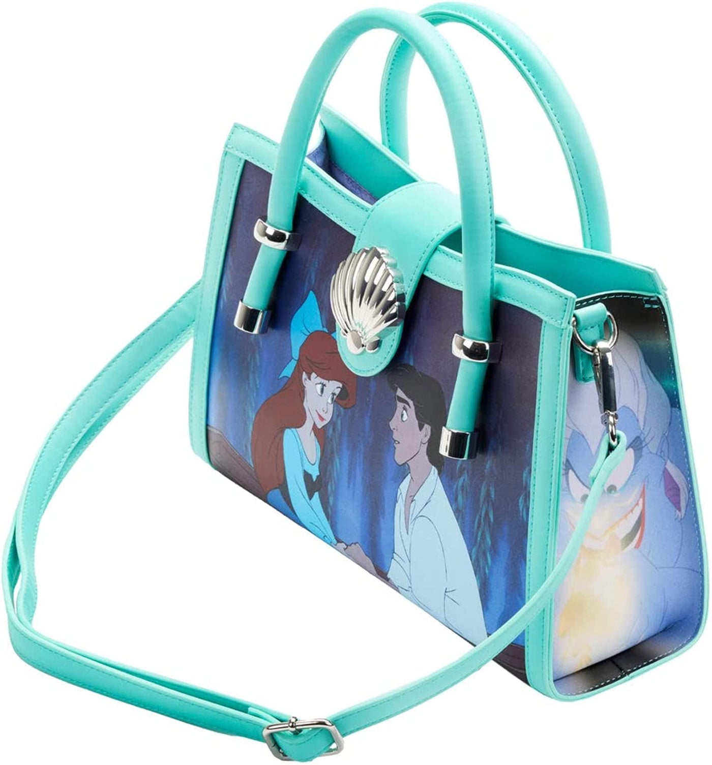 Little Mermaid Princess Scenes Crossbody Bag | Free Shipping
