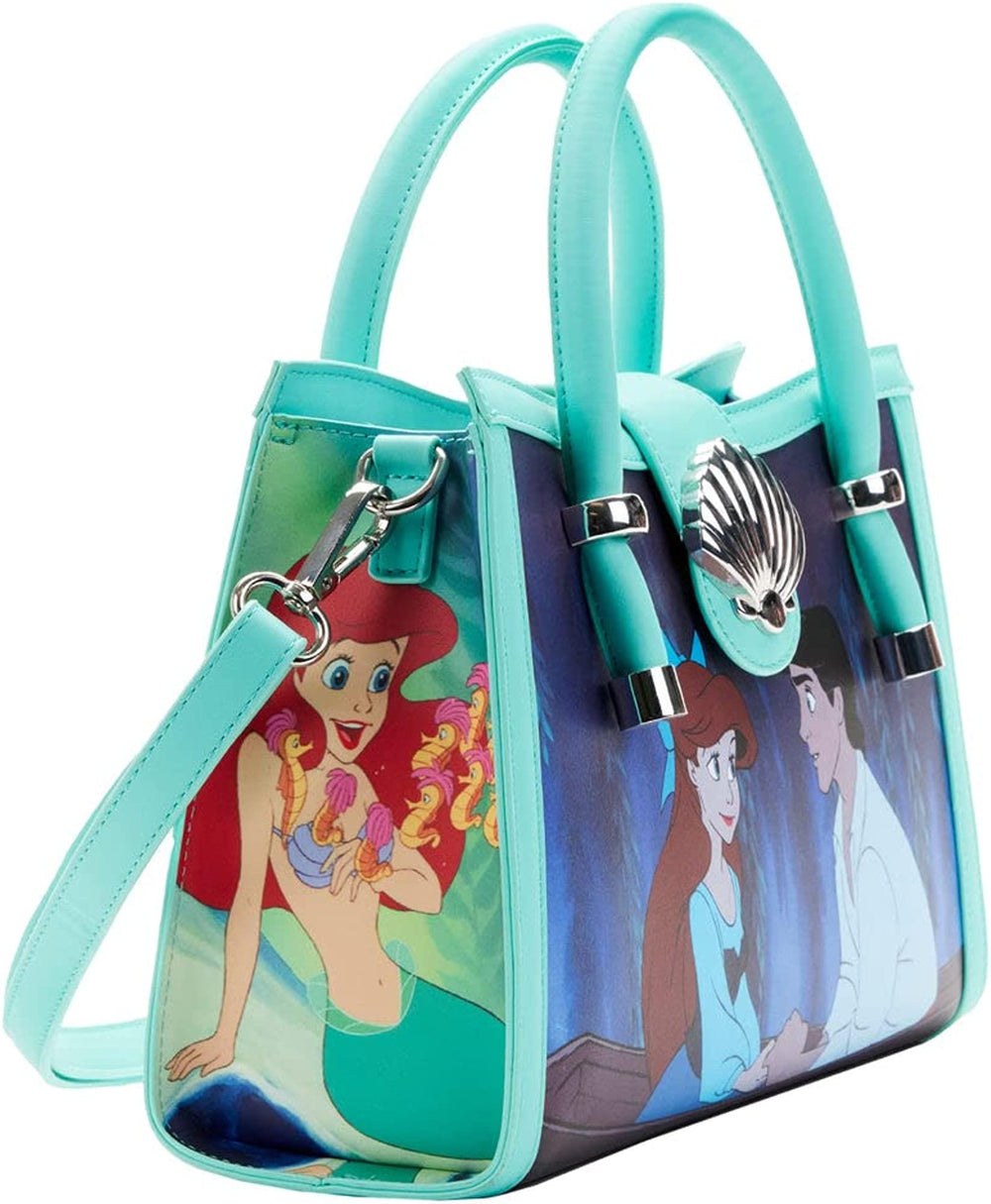 Little Mermaid Princess Scenes Crossbody Bag | Free Shipping