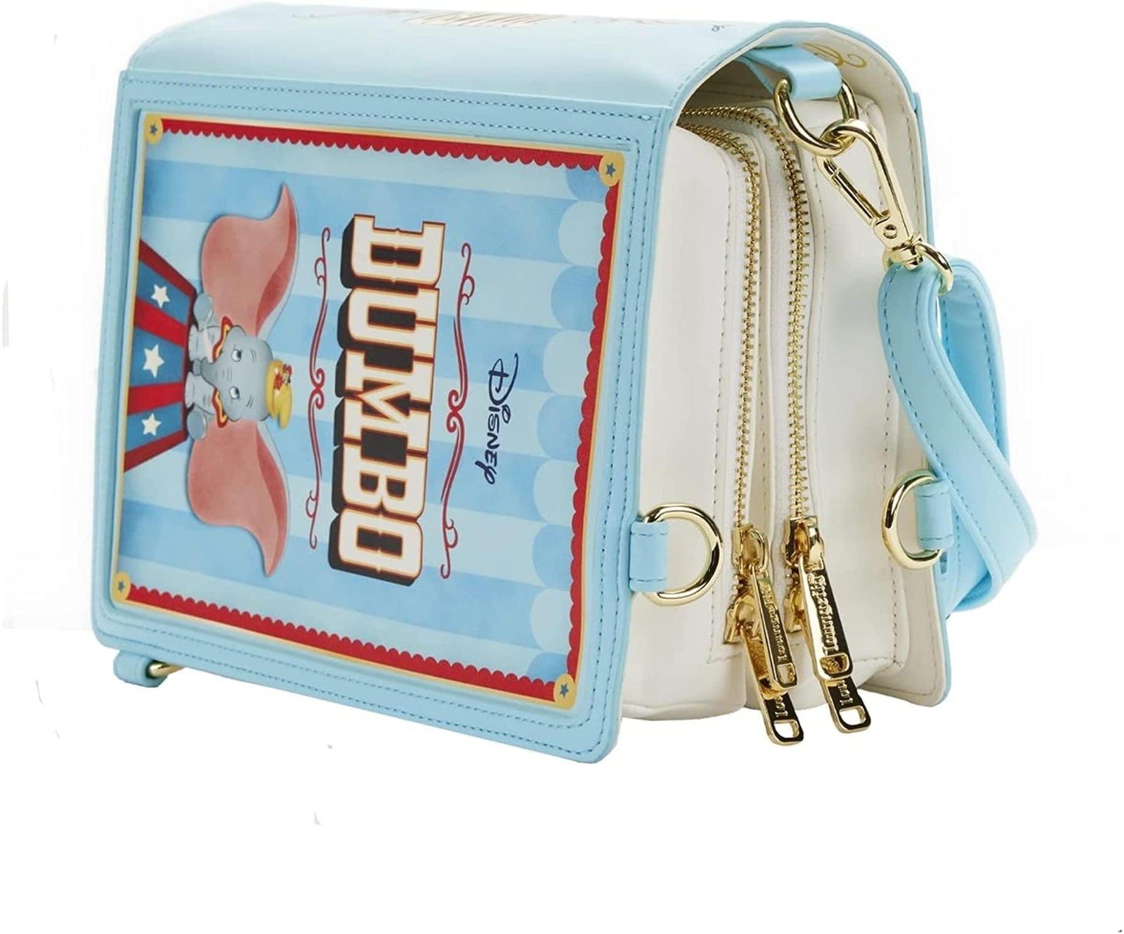 Disney Dumbo Book Convertible Crossbody Bag | Free Shipping