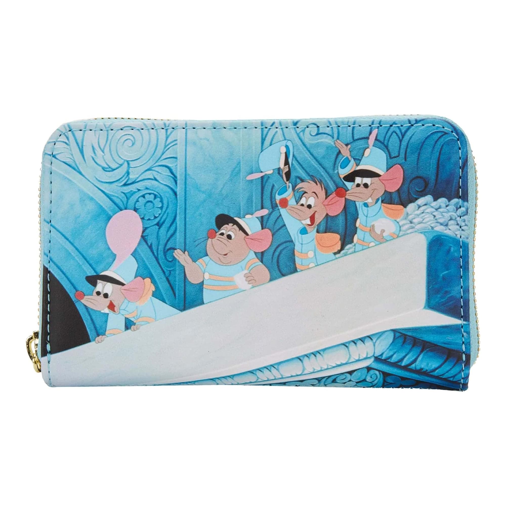 Cinderella Princess Scenes Zip Around Wallet | Free Shipping