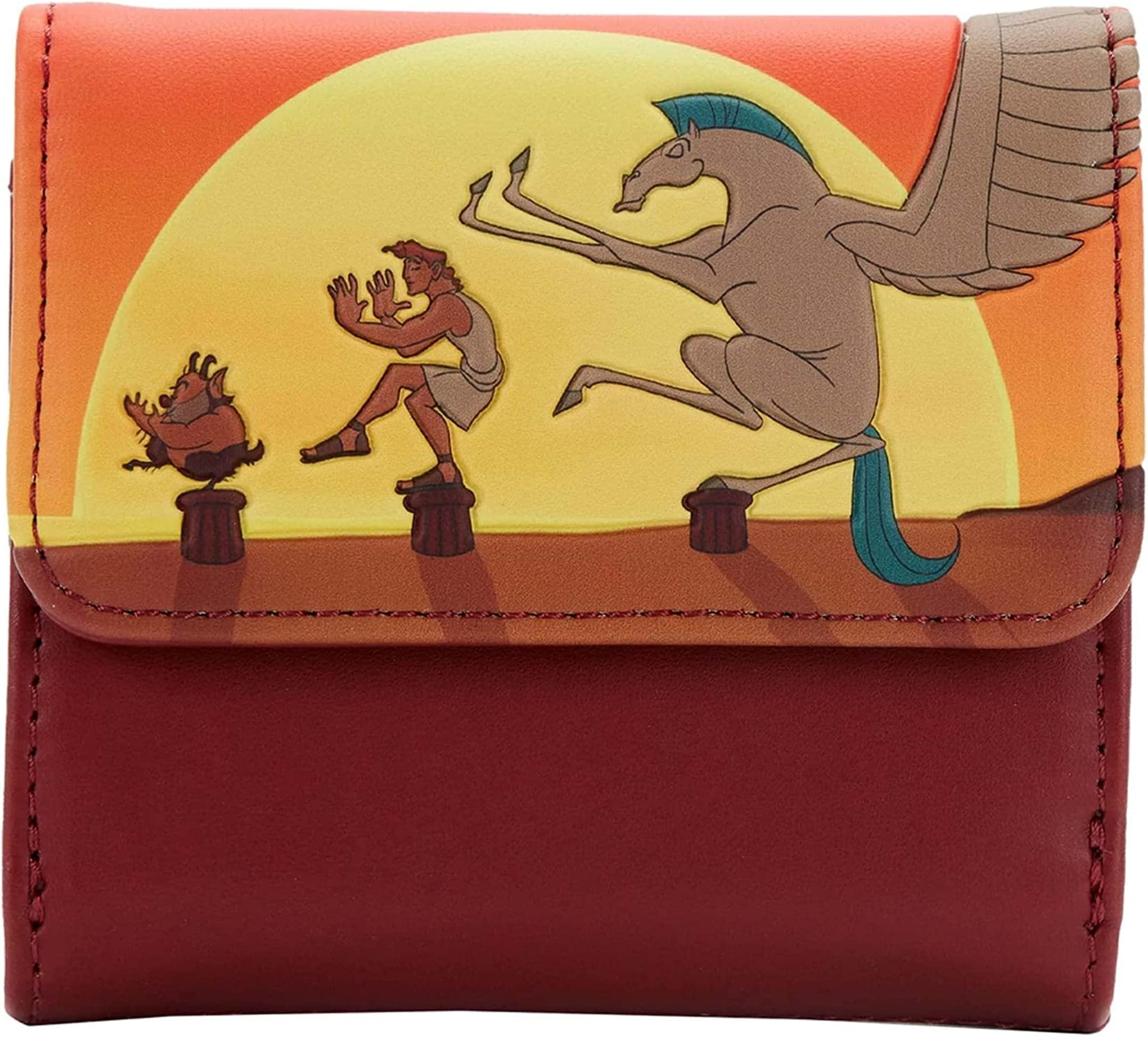 Disney Hercules 25th Anniversary Sunset Bi-Fold Wallet | Free Shipping