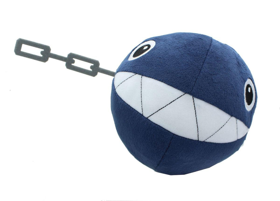 Super Mario All Star Collection Chain Chomp 5-Inch Plush | Free Shippi