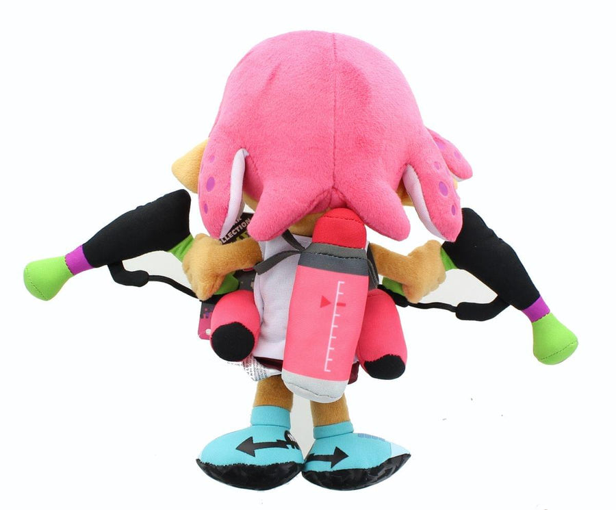 Nintendo Splatoon 9-Inch Plush - Inkling Girl Neon Pink | Free Shippin