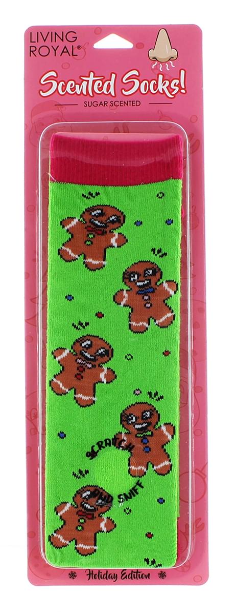 Gingerbread Sugar Scented Socks | Free Shipping