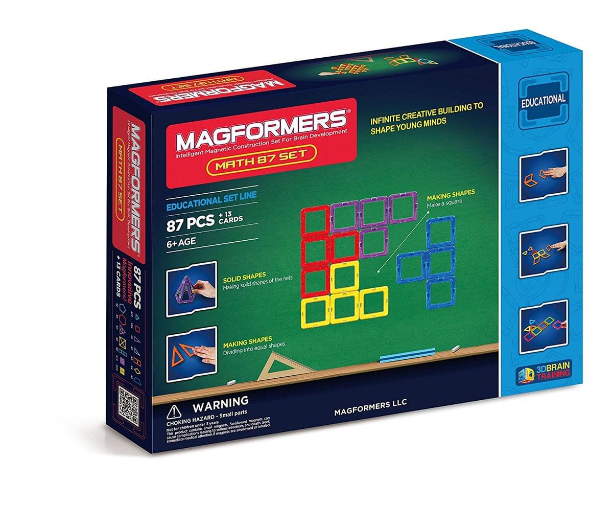 Magformers 87-Piece Educational Math Building Set | Free Shipping