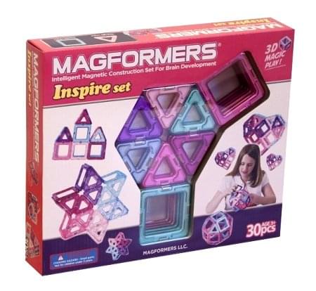 Magformers Inspire Magnetic 30 Piece Set | Free Shipping