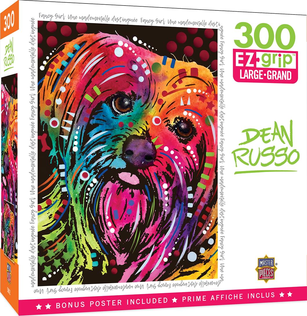Dean Russo Fancy Girl 300 Piece Large EZ Grip Jigsaw Puzzle | Free Shi
