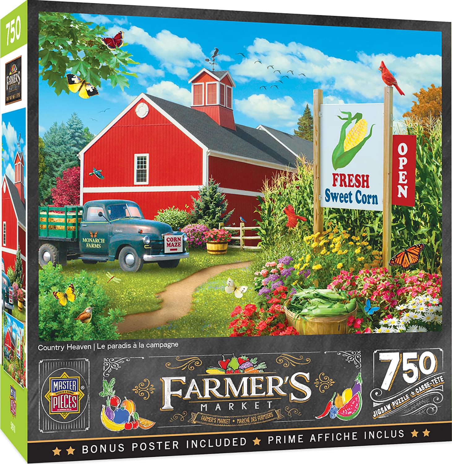 Country Heaven 750 Piece Jigsaw Puzzle | Free Shipping