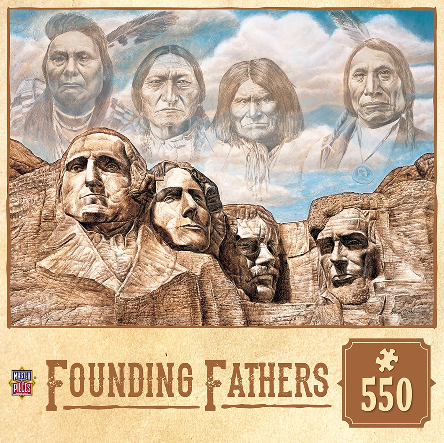 Founding Fathers 550 Piece Jigsaw Puzzle | Free Shipping