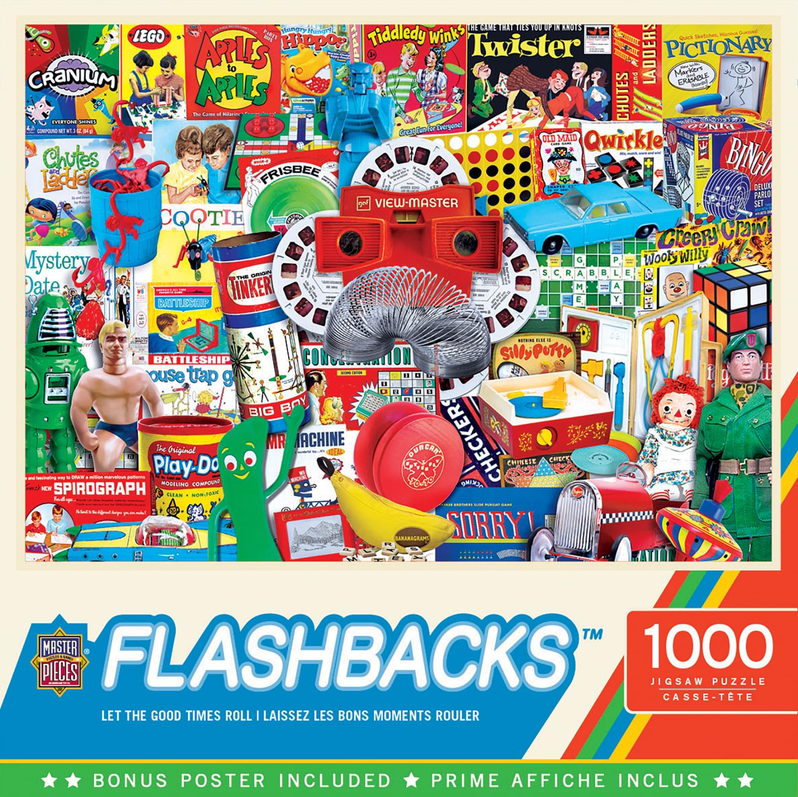 Flashbacks Let the Good Times Roll 1000 Piece Jigsaw Puzzle | Free Shi