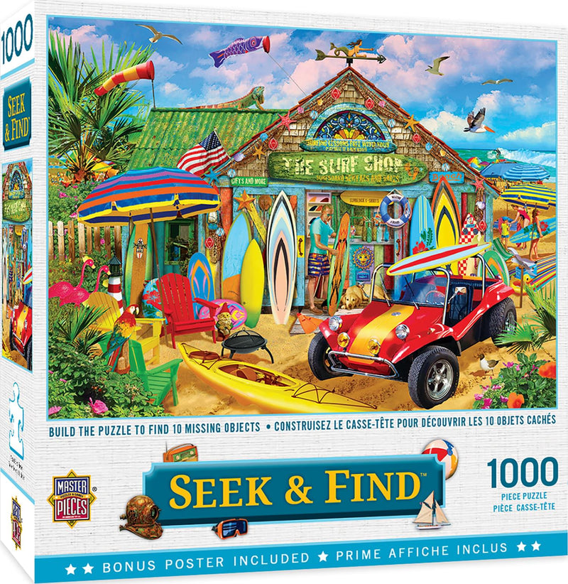 Beach Time Fun 1000 Piece Jigsaw Puzzle | Free Shipping