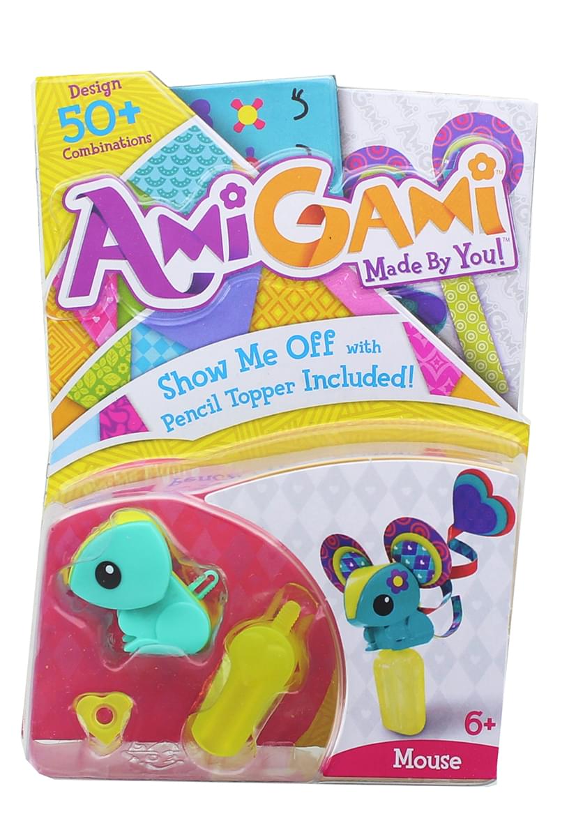 AmiGami DIY Mini Figure, Mouse | Free Shipping