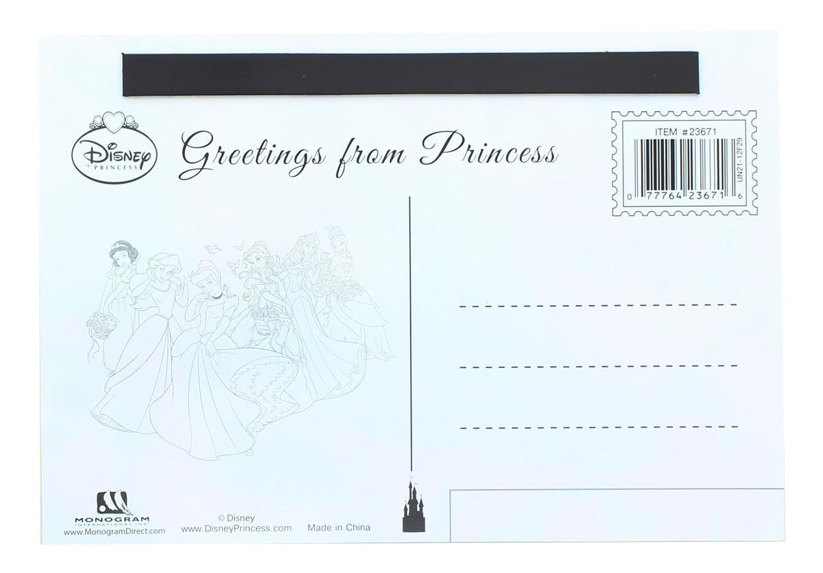 Disney Princess 3D Motion Picture Card Magnet | Free Shipping