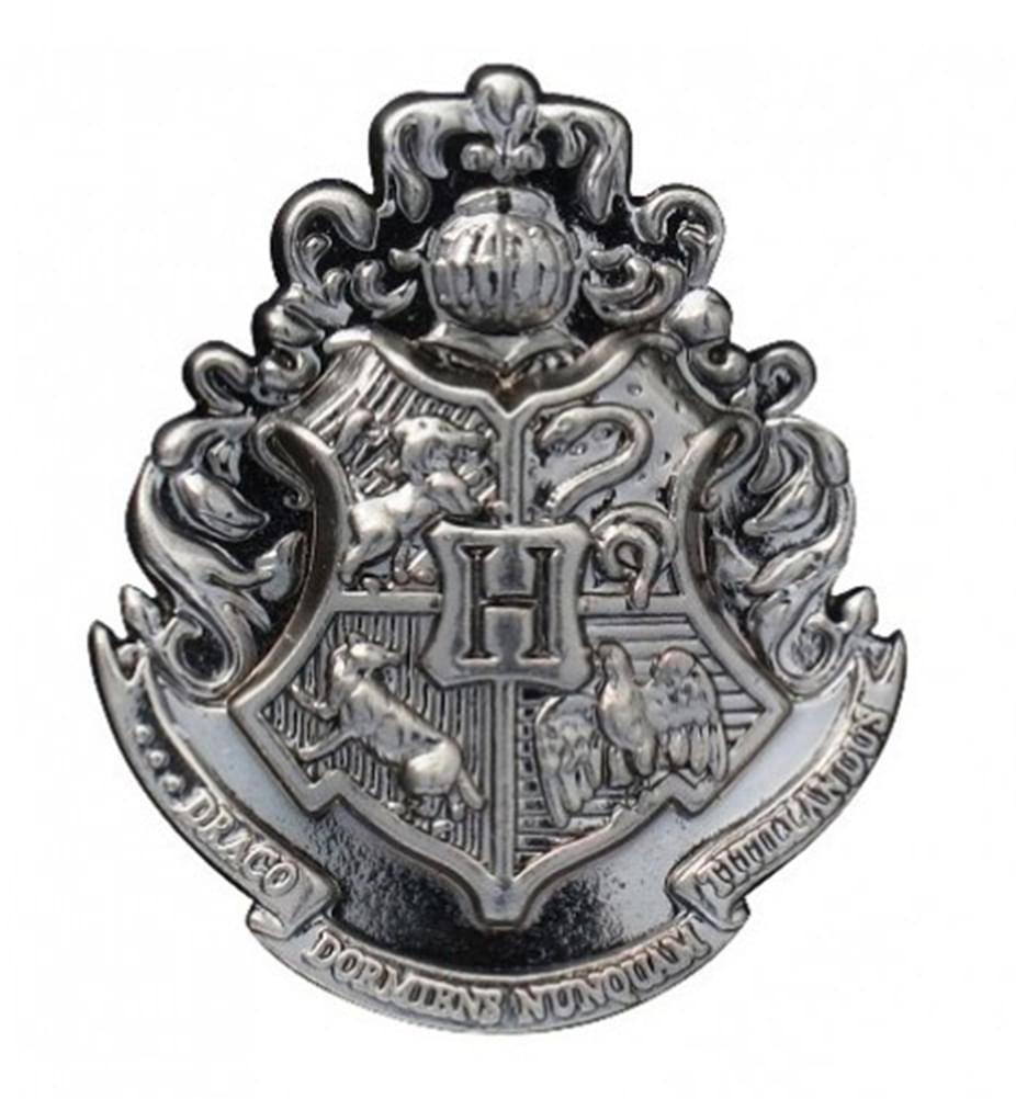 Harry Potter Hogwarts Crest Pewter Lapel Pin | Free Shipping