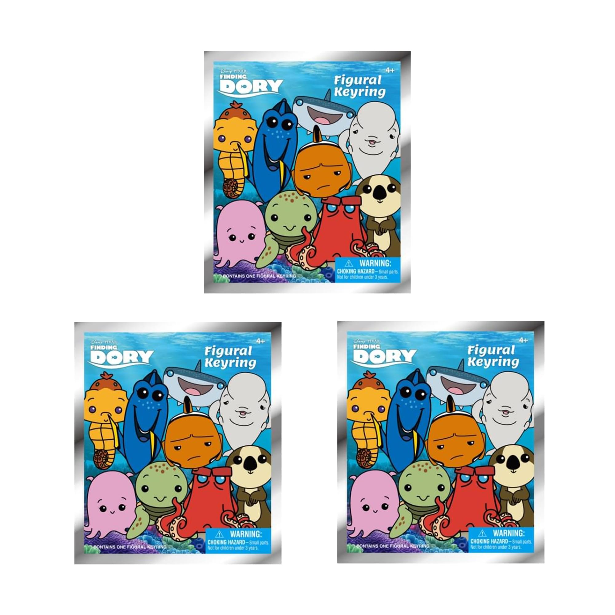 Finding Dory Blind Bag Key Ring | Lot of 3 | Free Shipping