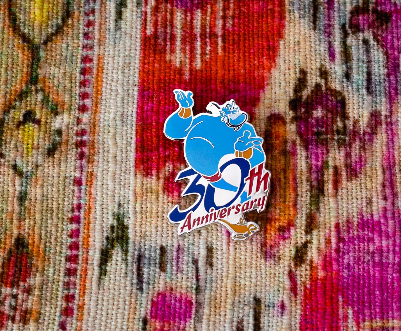 Disney Aladdin 30th Anniversary Enamel Pin | Toynk SDCC Exclusive | Fr