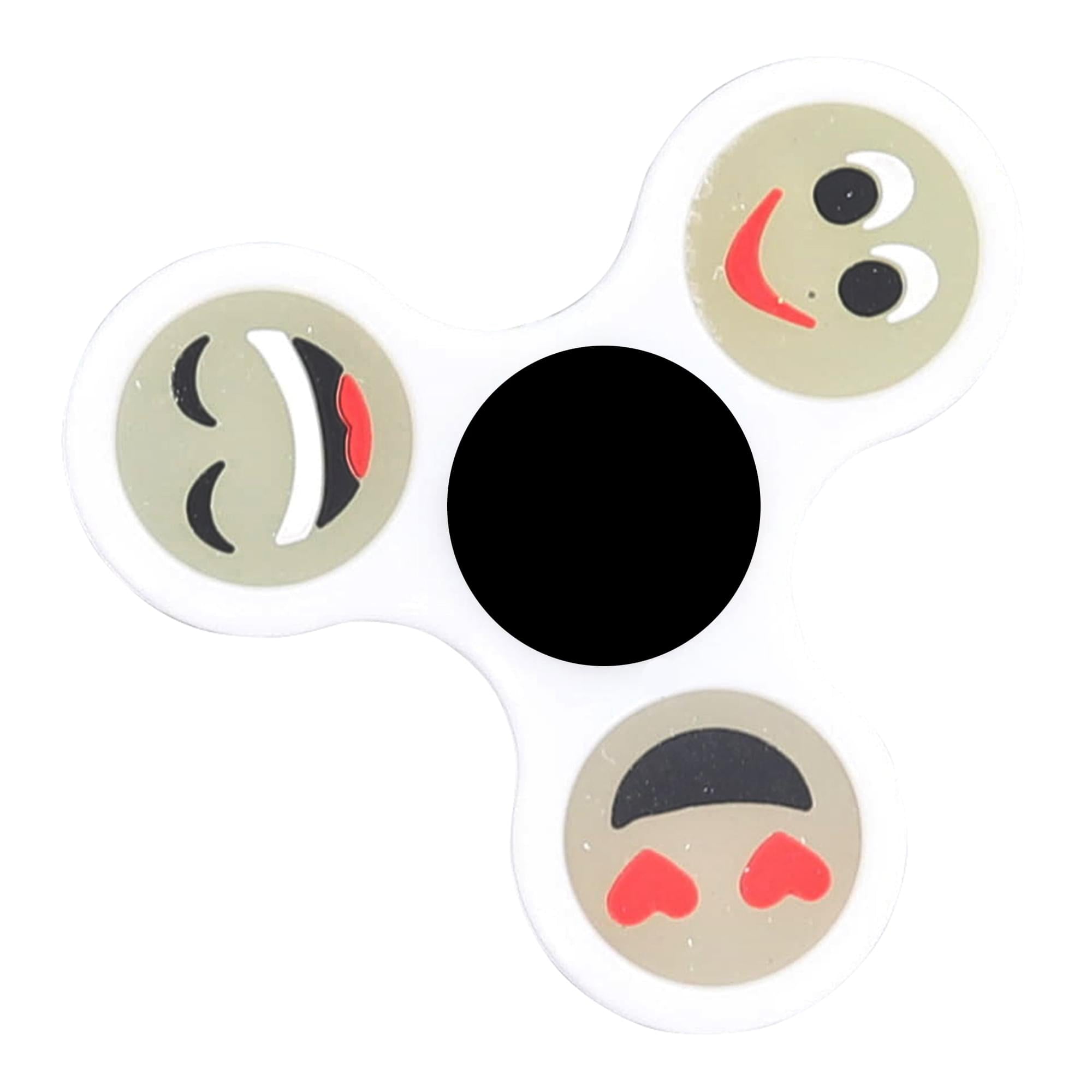 Emoji Smile Fidget Spinner | White | Free Shipping